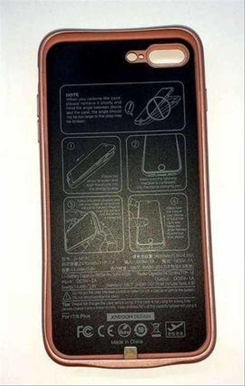 Чехол аккумулятор iPhone 7 8 plus power case