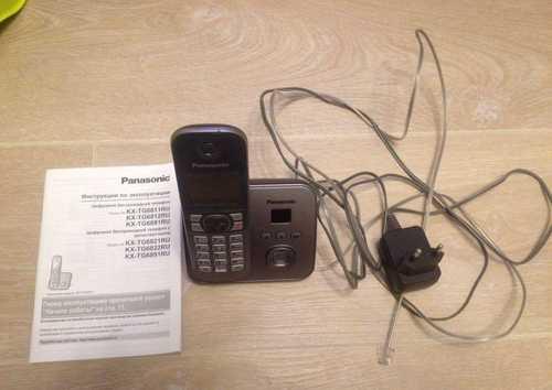 Dect телефон Panasonic kx-tga861