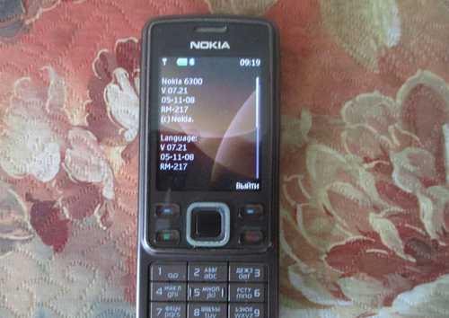 Сотовый телефон Nokia 6300 оригинал