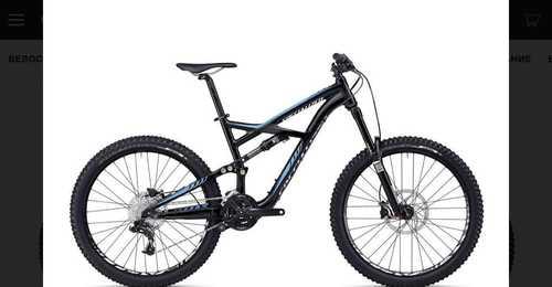 Specialized Enduro Comp (2014) / Черно-голубой