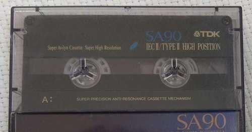Аудиокассета TDK SA 90