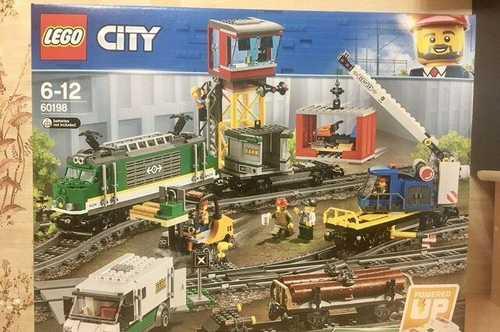 Lego City 60198 Товарный поезд (новый)