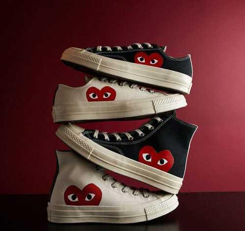 Кеды Converse CDG - 6 вариантов, все размеры