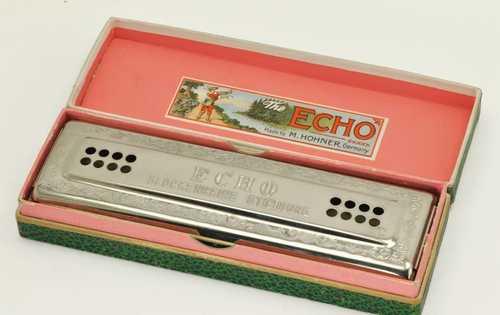 Губная гармошка echo M. hohner Германия