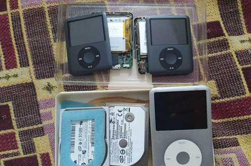 iPod classic 160gb + 2 iPod nano на донорство