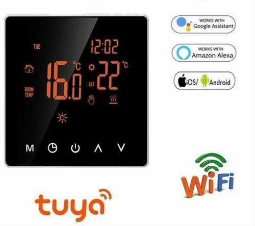 Терморегулятор 16A Wi-Fi Tuya ME81H