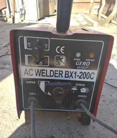 Сварочный аппарат welder BX1-200-C1