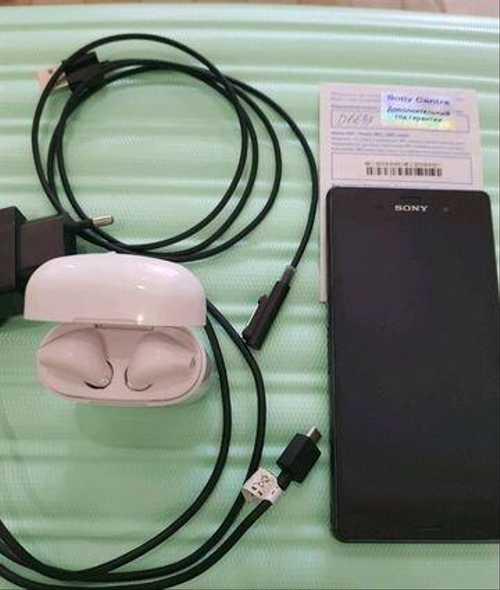 Sony Z3 + беспроводные наушники
