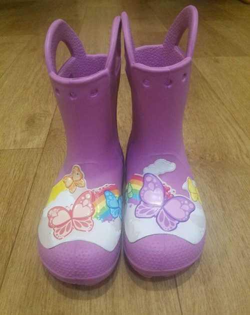 Сапоги резиновые Crocs 27р