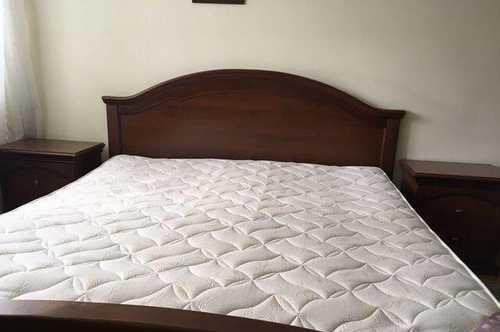 Спальный гарнитур: кровать 180х200, 2 тумбочки, ко