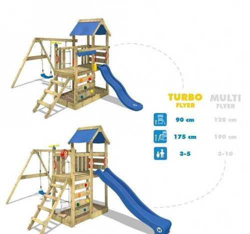 Дачные детские площадки TurboFlyer 1O