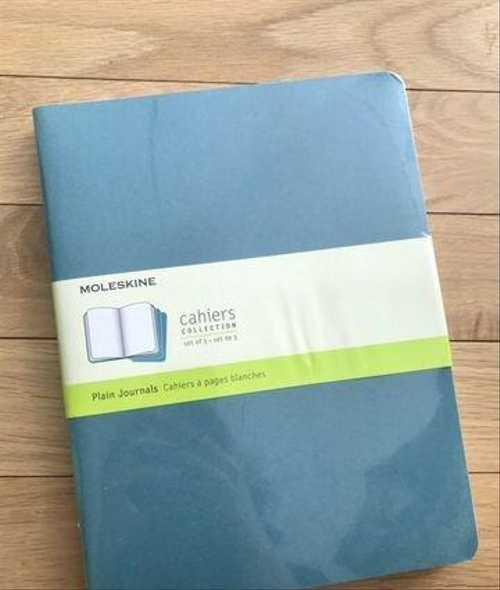 Moleskine Cahiers блокноты 3 штуки