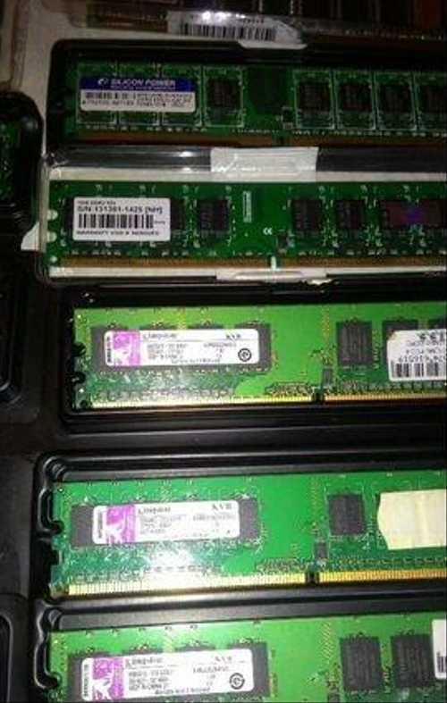 DDR, DDR2, DDR3 оперативная память бу