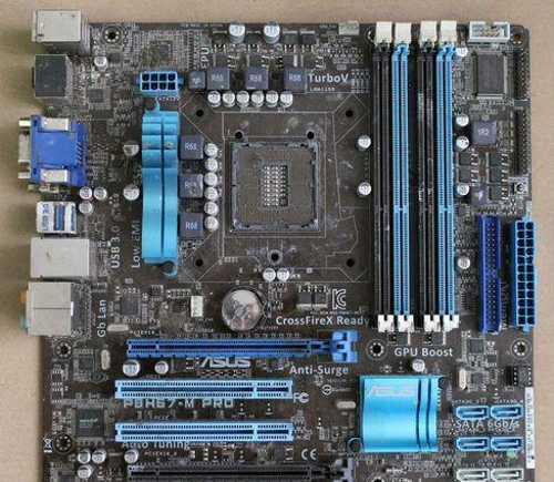 Плата asus P8H67-M PRO (Socket 1155) неиспр
