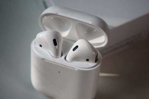 Беспроводные наушники airpods 2