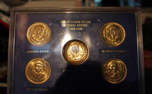 Great khans mongol coin collection