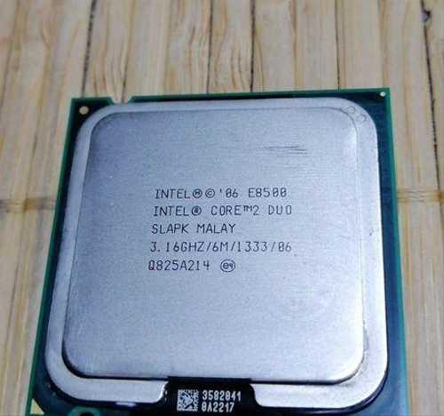 Процессор intel core 2 duo e8500 LGA 775