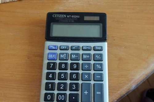 Калькулятор Citizen MT-852All