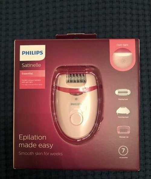 Эпилятор Philips новый