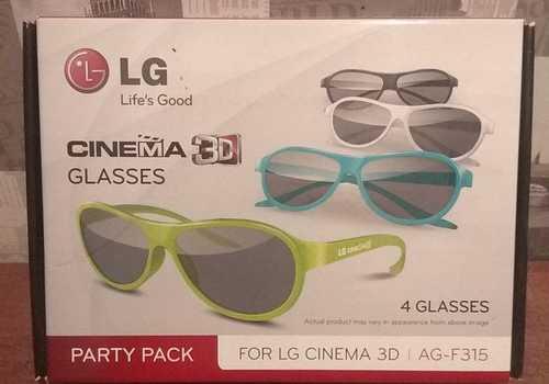 Набор 3D очков LG