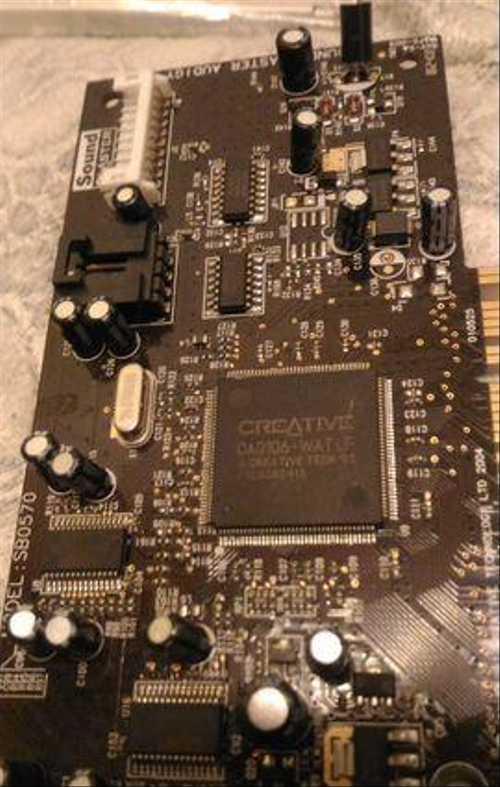 Звуковая карта Sound Blaster Audigy