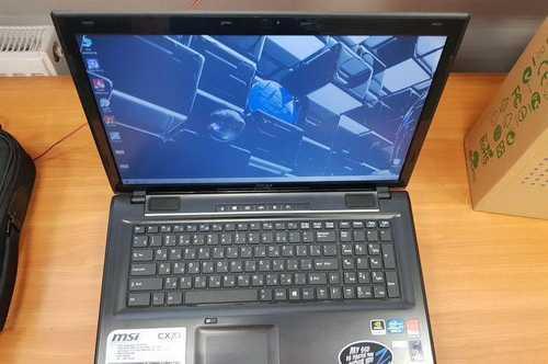 Ноутбук 17.3" MSI CX70 0NF i5/8GB/GF645M/SSD