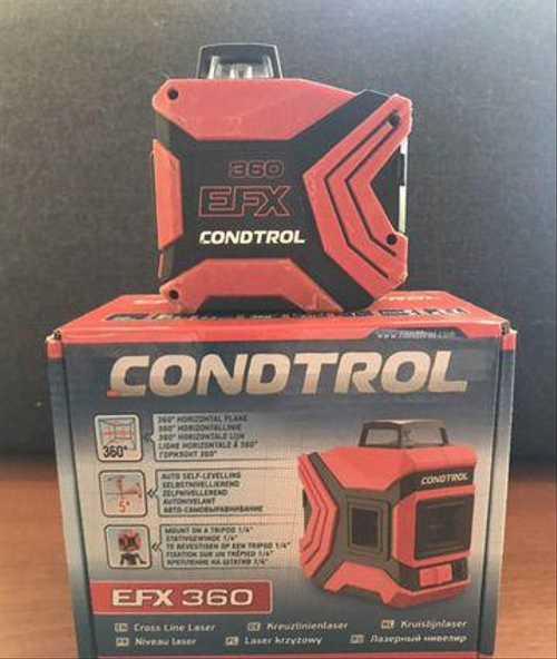 Лазерный нивелир Condtrol EFX360