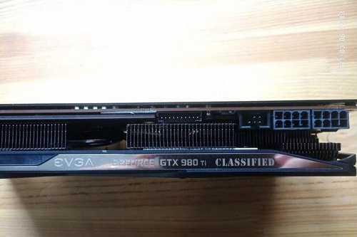 Evga GeForce GTX 980 Ti classified