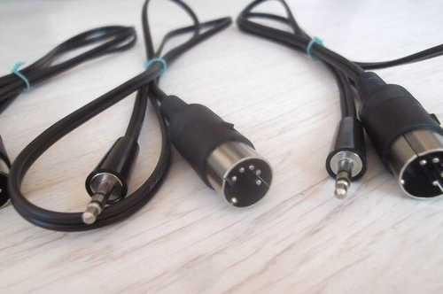 Аудио кабель шнур 3,5 jack - DIN 5 pin