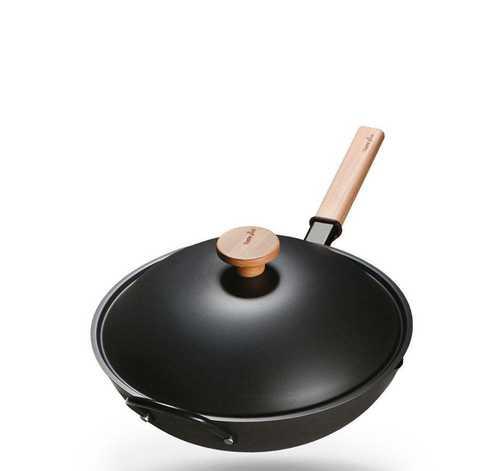 Сковорода-вок Xiaomi Taste Plus Iron Wok 32 см, 5