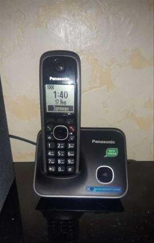 Телефон dect (радио, беспроводной) Panasonic