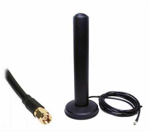 Антенна GSM/3G/4G Триада (На магните,SMA-male 10Db