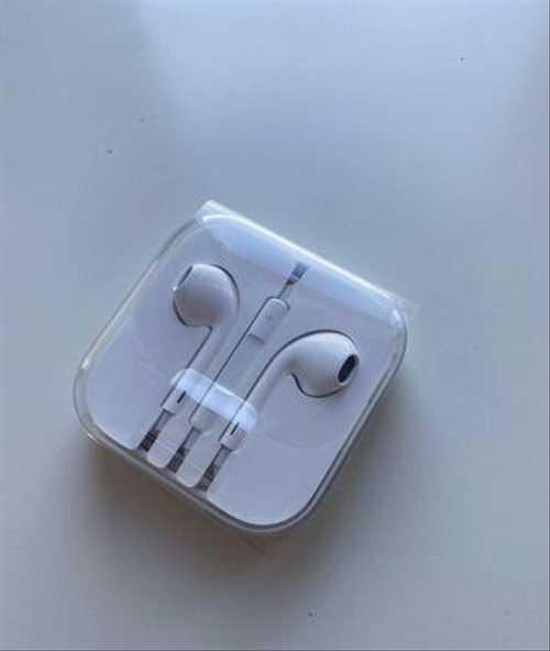 Наушники apple EarPods, 3.5 мм оригинальные