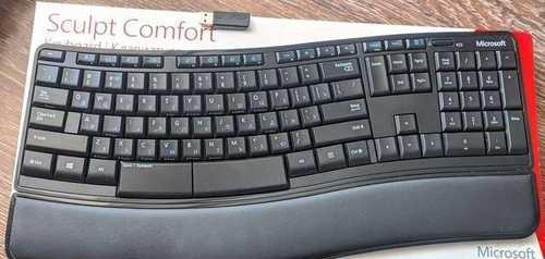 Клавиатура беспроводная Microsoft Sculpt Comfort