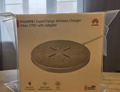 Беспроводная зарядка Huawei CP61 27W + блок 40W