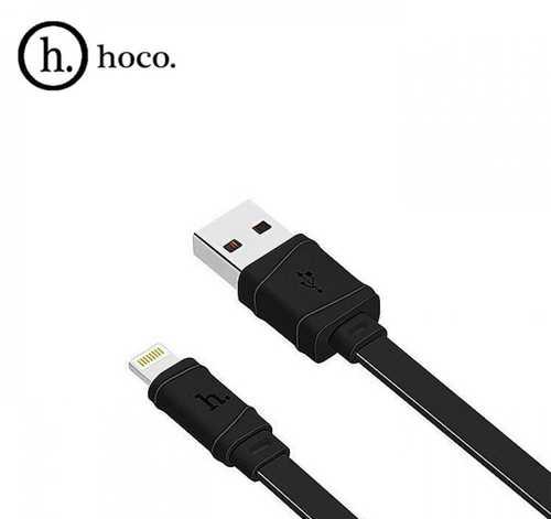 USB кабель hoco X5 Bamboo для Apple черный