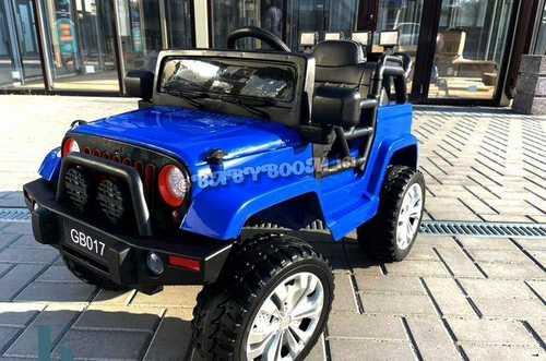 Детский электромобиль jeep rubicon