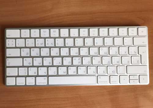 Клавиатура Apple magickeyboard с русской раскладко
