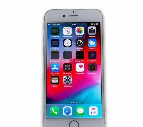 Телефон iPhone 6 16gb Silver