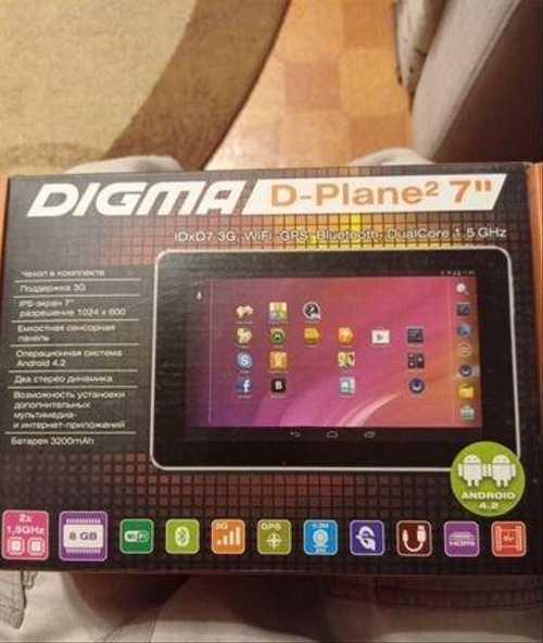 Планшет Digma idxd7 3G