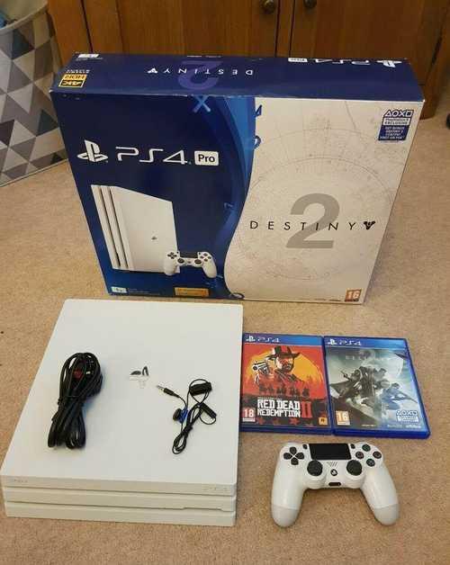 PS4 Pro 1TB White