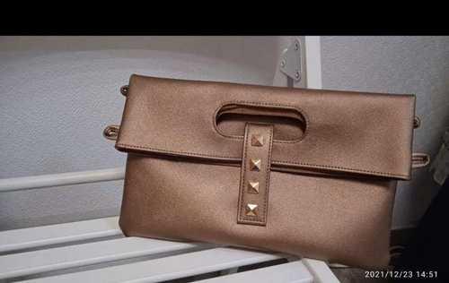 Новая женская сумка-клатч Шадэ Эйвон коричневая