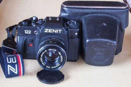 Фотоаппарат Зенит-122 с объективом мс Гелиос 44М-6