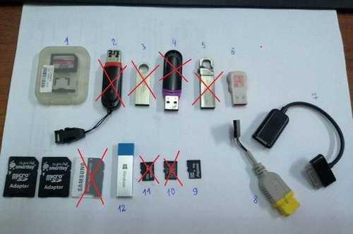Флешки USB картридеры micro sd mmc