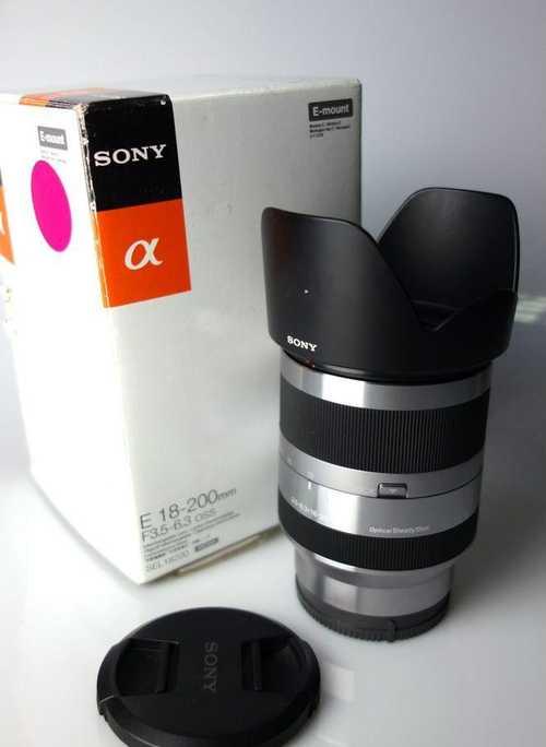 Sony E 18-200/3,5-6,3 OSS(и аренда)