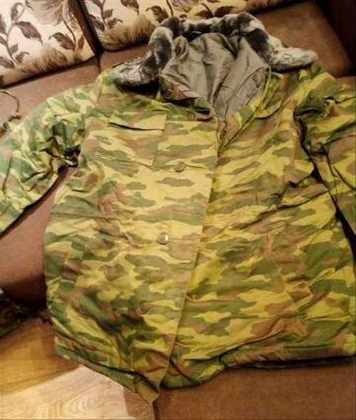 Бушлат военный зимний