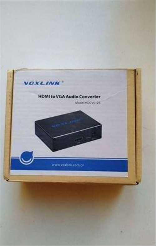Voxlink hdmi VGA аудио-видео конвертер адаптер 108