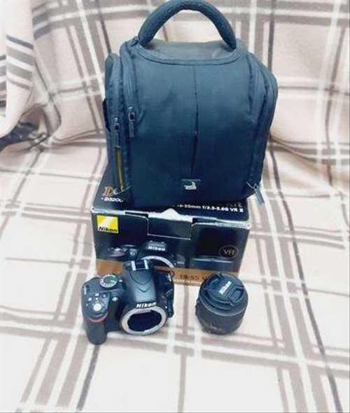 Фотоаппарат Nikon D3200 + обьектив