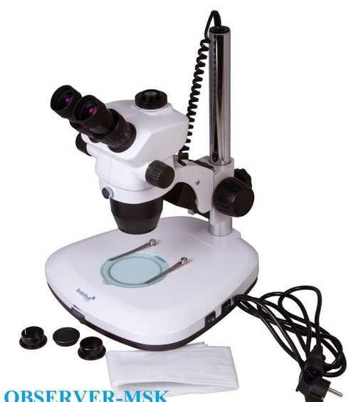 Микроскоп Levenhuk zoom 1T, тринокулярный
