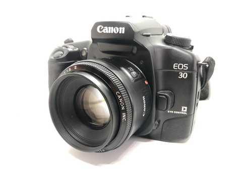 Зеркальный фотоаппарат Canon EOS 30 (плёночный)
